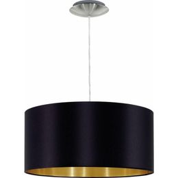 Pendelleuchte Maserlo schwarz-gold ø 38 cm E27, max. 60 w Pendelleuchte - Eglo