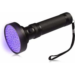 Uv-Taschenlampe Taschenlampe 100 Ultra Violet Leds für Pet Urin Spot Detector-Schwarz Hiasdfls