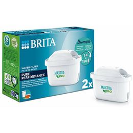 Brita - Zubehör - Wasserfilter Maxtra Pro Pure Performance, 2 Stk. 1051753