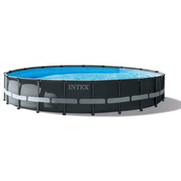 26334 Ultra xtr Frame Pool 610x122 cm Set Sandfilteranlage Aufstellpool - Intex