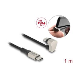 Usb 2.0 Kabel usb Type-C™ Stecker zu Stecker 180° gewinkelt 1 m (88159) - Delock
