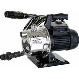 T.I.P. - Gartenpumpe Clean Jet 1300 Plus mit Kit 1200 Watt Wasserpumpe Pumpe