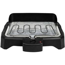 Tristar - BQ-2824 Elektro Tischgrill mit Windschutz Schwarz