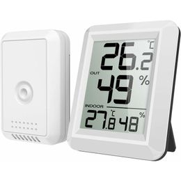 Stück Digitales Kühlschrank-Gefrierschrank-Thermometer Digitales LCD-Thermometer Elektronische Überwachung Hygrometer-Anzeige LCD-Display