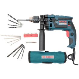 Bosch GSB 16 RE -Schlagbohrmaschine 750 W mit Zubehör, inkl. Koffer