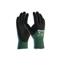 Schnittschutzhandschuhe MaxiCut®Oil™ 44-305 Gr.9 grün/schwarz EN