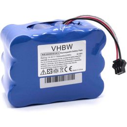 vhbw - Akku kompatibel mit Zebot Z320 Staubsauger (1500mAh, 14,4V, NiMH)