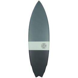 Light Truvalli Fish Epoxy Future 6'6 Surfboard grey