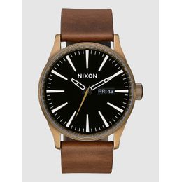 Nixon The Sentry Leather brown