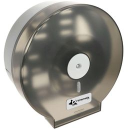 Toilettenpapier Spender und Halter. Schwarz Industrie Rollenhalter für Toiletten 268x123x273mm - PrimeMatik