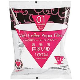 Papierkaffeefilter V60 Gr.01 100 Stück - Hario