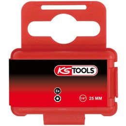 KSTools 1/4 Bit Innensechskant, Bohrung, 25mm, 9/64, 5er Pack