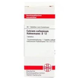 DHU-Arzneimittel Calcium Carbonicum Hahnemanni D 12 Tabletten 80 St
