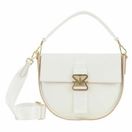 Bogner Zuoz Cassy Schultertasche Leder 21 cm white