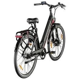 Zündapp Zündapp E-Bike City Z902 700C VM 28 Zoll RH 48 cm 7-Gang 417 Wh schwarz rot