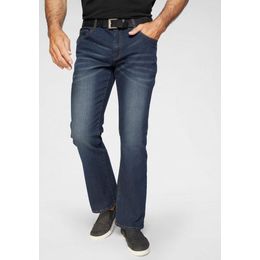 Arizona Bootcut-Jeans Mike, blau