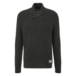 Strickpullover s.Oliver Gr. L, grau (anthrazith) Herren Pullover Rollkragenpullover