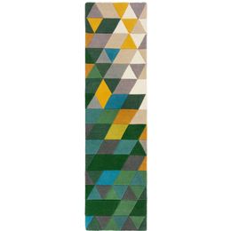 Läufer FLAIR RUGS "Prism" Teppiche Gr. B/L: 60 cm x 230 cm, 10 mm, 1 St., bunt (multi) Küchenläufer