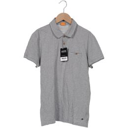 BOSS Orange Herren Poloshirt, grau