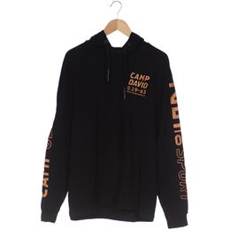 CAMP DAVID Herren Kapuzenpullover, schwarz, Gr. 54