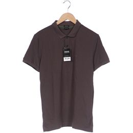 BOSS Green Herren Poloshirt, braun, Gr. 52