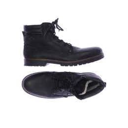 Rieker Herren Stiefel, schwarz