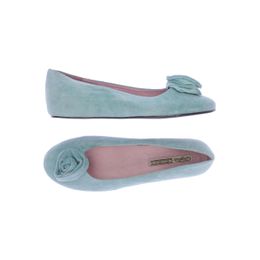 Buffalo LONDON Damen Ballerinas, hellblau