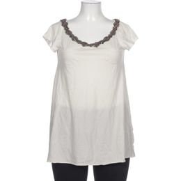 TWINSET Damen T-Shirt, cremeweiß, Gr. 36