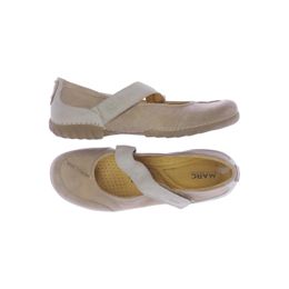 Marc Shoes Damen Ballerinas, beige