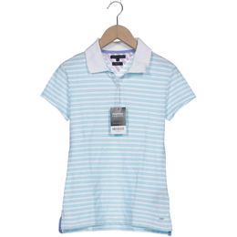 Tommy Hilfiger Damen Poloshirt, hellblau, Gr. 36