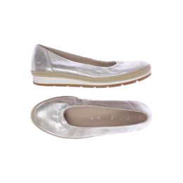 Gabor Damen Ballerinas, silber