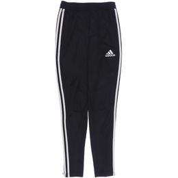 Adidas Damen Stoffhose, schwarz, Gr. 0