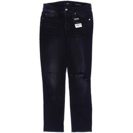 7 For All Mankind Damen Jeans, schwarz, Gr. 25