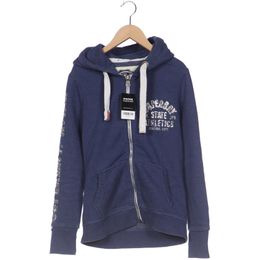 Superdry Damen Kapuzenpullover, blau