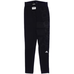 Adidas Damen Stoffhose, schwarz, Gr. 0