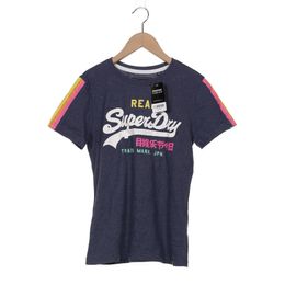 Superdry Damen T-Shirt, marineblau