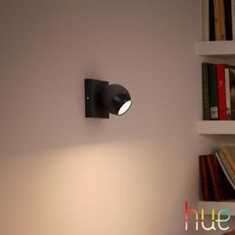 Philips Hue Buckram Deckenspot 1-flammig mit Dimmer, 8719514339248,