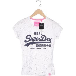 Superdry Damen T-Shirt, weiß