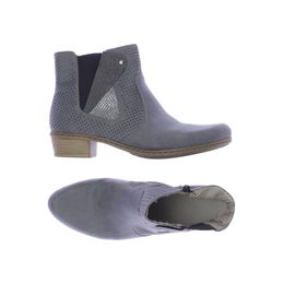 Rieker Damen Stiefelette, blau, Gr. 39