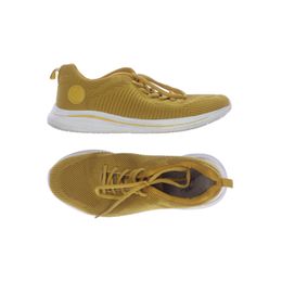 Rieker Damen Sneakers, gelb, Gr. 39