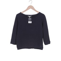 Tom Tailor Damen Sweatshirt, marineblau, Gr. 38