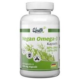 HEALTH+ Algen-Öl Kapseln | Vegan Omega 3, 60 Kapseln