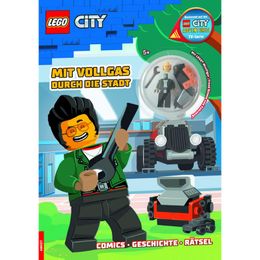 Ameet LEGO® City - Mit Vollgas durch die Stadt, m. Minifigur, Kartoniert (TB)