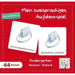 Mein Zweisprachiges Aufdeckspiell, Kindergarten Deutsch-Türkisch (Kinderspiel)