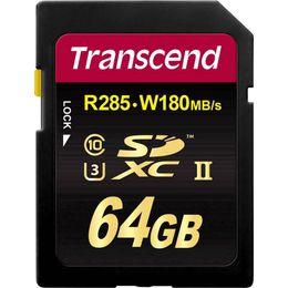 Transcend Transcend 64GB SDXC Class3 UHS-II Card Micro SD-Karte