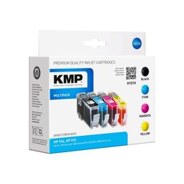 KMP KMP Patrone HP Multipack HP 934/935 Füllanzeige comp. H151V Tintenpatrone