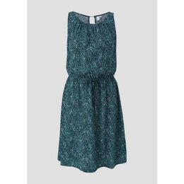 QS Sommerkleid Kleid, BLUE GREEN