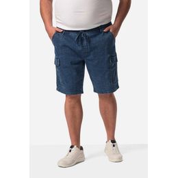 Men Plus Jeansbermudas Men+ Jeans-Cargobermuda bis 74