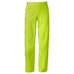 Vaude Funktionshose Men's Moab Rain Pants (1-tlg) Grüner Knopf