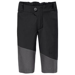 Vaude Funktionshose Kids Moab Stretch Shorts (1-tlg) Grüner Knopf